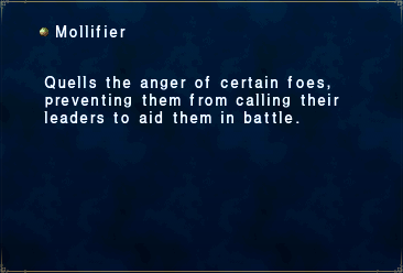 Mollifier | FFXIclopedia | Fandom