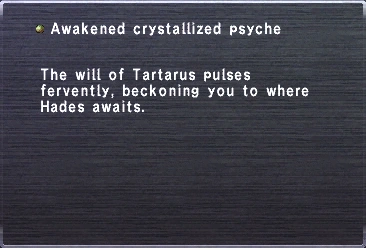 Awakened crystallized psyche | FFXIclopedia | Fandom