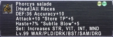 Phorcys Salade | FFXIclopedia | Fandom