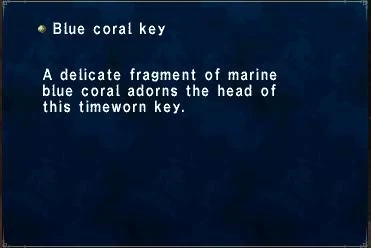 Blue coral key | FFXIclopedia | Fandom