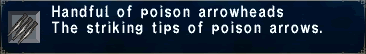 Poison Arrowheads | FFXIclopedia | Fandom
