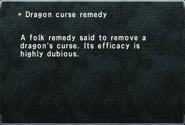 Dragon Curse Remedy | FFXIclopedia | Fandom
