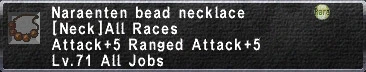 Naraenten Beads | FFXIclopedia | Fandom