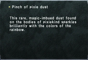 Pinch of Pixie Dust | FFXIclopedia | Fandom