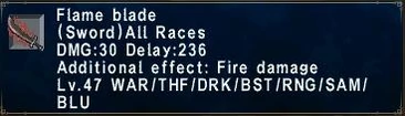 Flame Blade | FFXIclopedia | Fandom