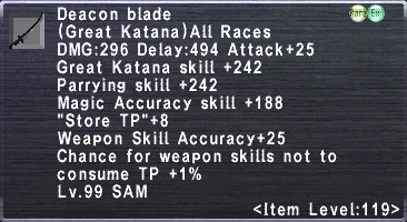 Deacon Blade | FFXIclopedia | Fandom