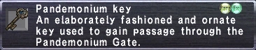 Pandemonium Key | FFXIclopedia | Fandom