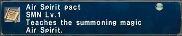 Air Spirit | FFXIclopedia | Fandom