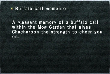 Buffalo calf memento | FFXIclopedia | Fandom
