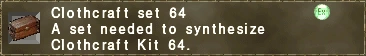 Crafting Sets | FFXIclopedia | Fandom