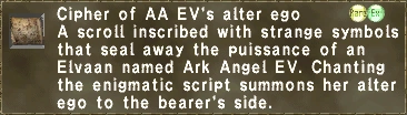 Cipher: Ark EV | FFXIclopedia | Fandom