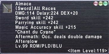 Almace (119-2) | FFXIclopedia | Fandom