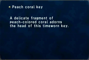 Peach coral key | FFXIclopedia | Fandom