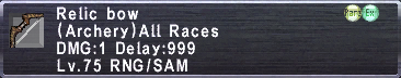 Relic Bow | FFXIclopedia | Fandom