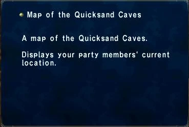 Map of the Quicksand Caves | FFXIclopedia | Fandom