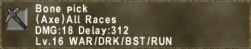 Bone Pick | FFXIclopedia | Fandom