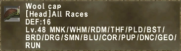 Wool Cap | FFXIclopedia | Fandom