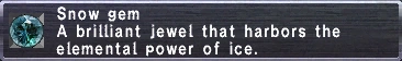 Snow Gem | FFXIclopedia | Fandom