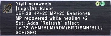 Yigit Seraweels | FFXIclopedia | Fandom