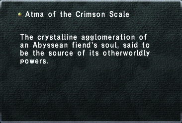 Atma of the Crimson Scale | FFXIclopedia | Fandom