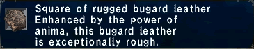 Rugged Bugard Leather | FFXIclopedia | Fandom