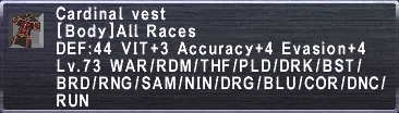Cardinal Vest | FFXIclopedia | Fandom