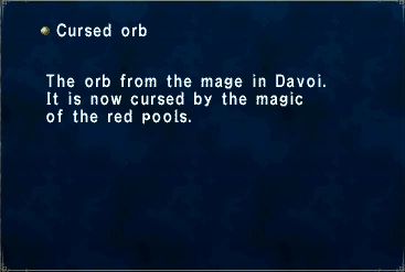 Cursed Orb | FFXIclopedia | Fandom