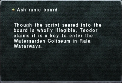 Ash Runic board | FFXIclopedia | Fandom