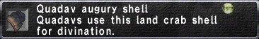 Quadav Augury Shell | FFXIclopedia | Fandom