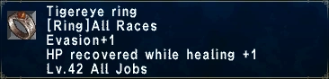 Tigereye Ring | FFXIclopedia | Fandom