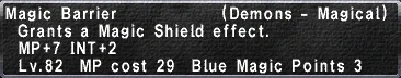 Magic Barrier | FFXIclopedia | Fandom