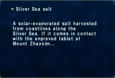 Silver Sea Salt | FFXIclopedia | Fandom
