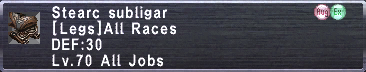 Stearc Subligar | FFXIclopedia | Fandom