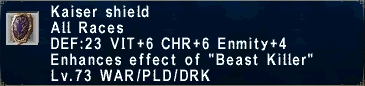 Kaiser Shield | FFXIclopedia | Fandom