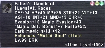 Fallen's Flanchard | FFXIclopedia | Fandom