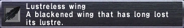 Lustreless Wing | FFXIclopedia | Fandom