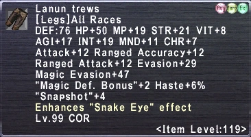 Lanun Trews | FFXIclopedia | Fandom