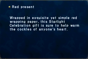 Red Present | FFXIclopedia | Fandom