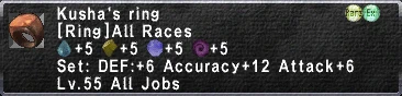Kusha's Ring | FFXIclopedia | Fandom