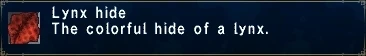 Lynx Hide | FFXIclopedia | Fandom