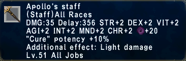 Apollo's Staff | FFXIclopedia | Fandom