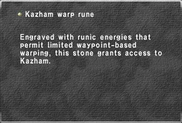 Kazham warp rune | FFXIclopedia | Fandom