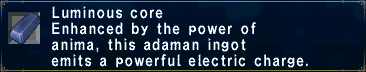 Luminous Core | FFXIclopedia | Fandom