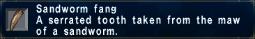 Sandworm Fang | FFXIclopedia | Fandom