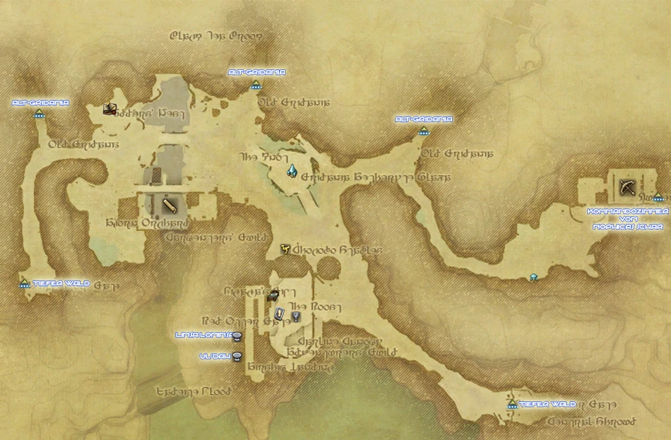 Neu-Gridania/Maps | FFXIV - A Realm Reborn Wiki | Fandom