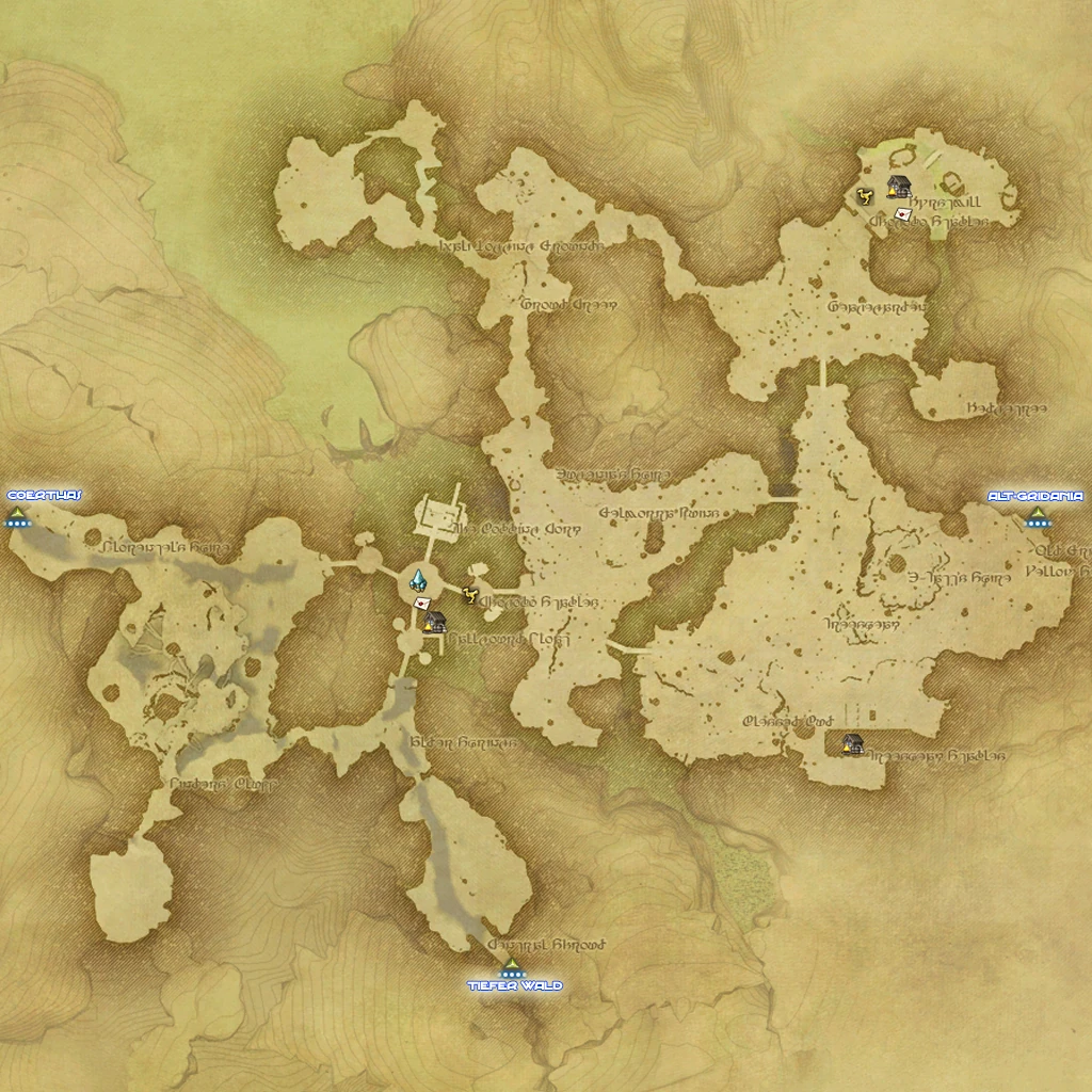 Nordwald/Maps | FFXIV - A Realm Reborn Wiki | Fandom