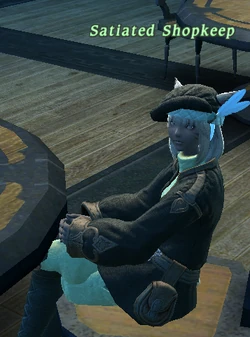 Satiated Shopkeep - Final Fantasy XIV: A Realm Reborn (FFXIV) Wiki