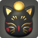 Black Painted Moogle Mask - Final Fantasy XIV: A Realm Reborn (FFXIV) Wiki