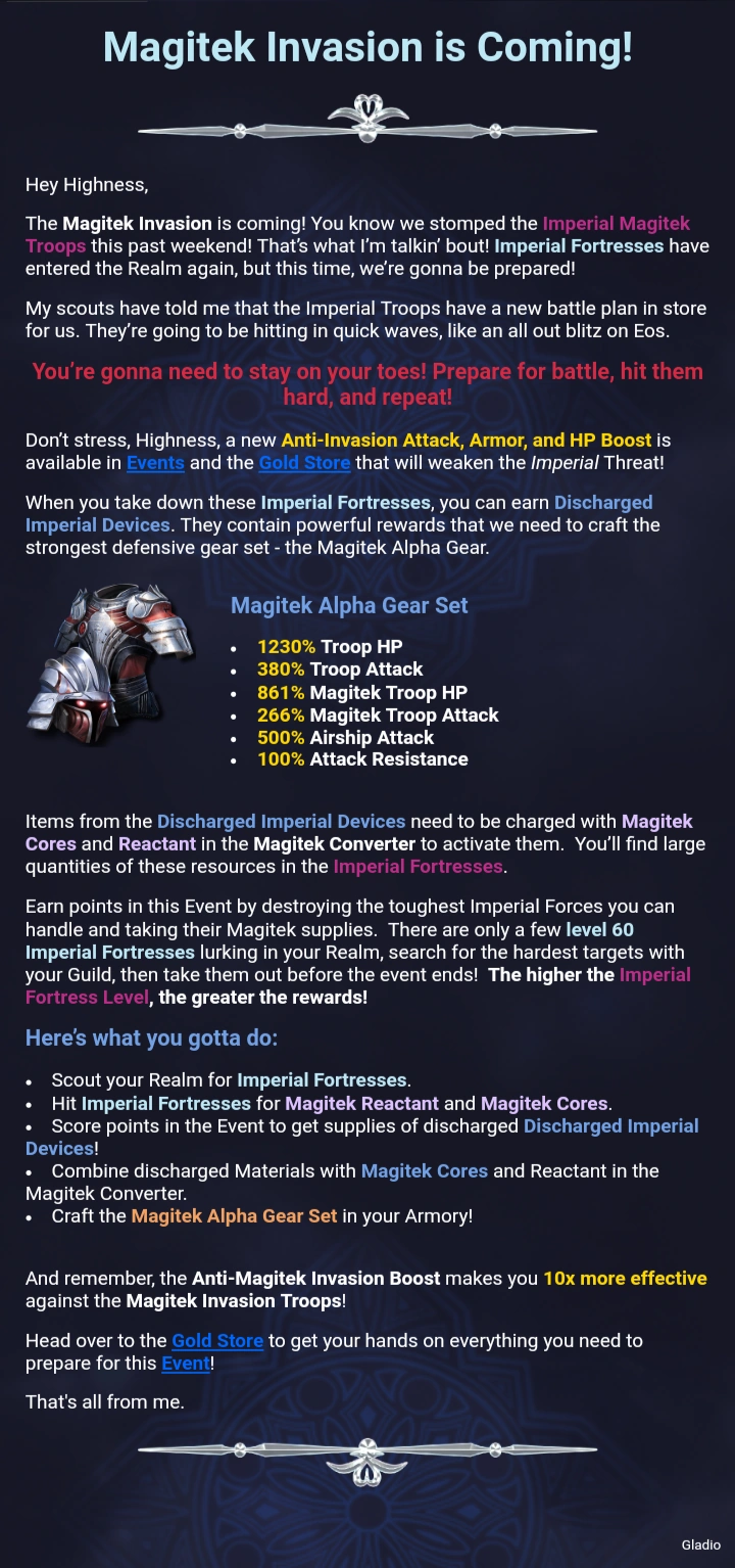 Magitek Invasion - Final Fantasy XV: A New Empire Wiki