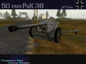 5 cm Pak 38 | Forgotten Hope Secret Weapon Wiki | Fandom